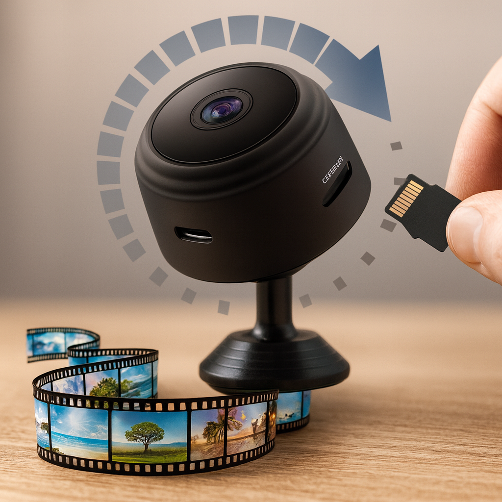 SmartCam 360™: Mini Cámara Espía Ultra Discreta – Seguridad Invisible ...